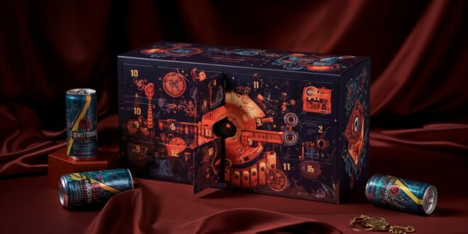 Nouvelles saveurs cachées dans le calendrier de l'Avent Red Bull 2025